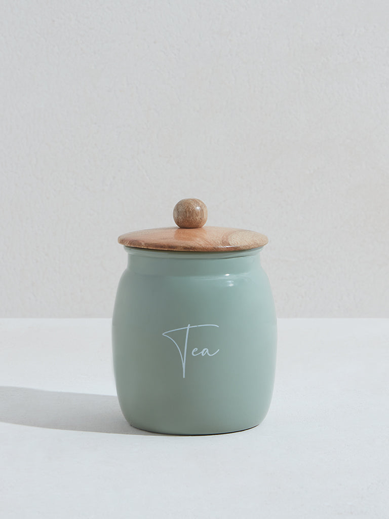 Buy Westside Home Mint Tea Canister from Westside
