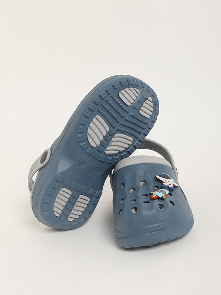 Buy Yellow Blue Applique-Design Clogs from Westside