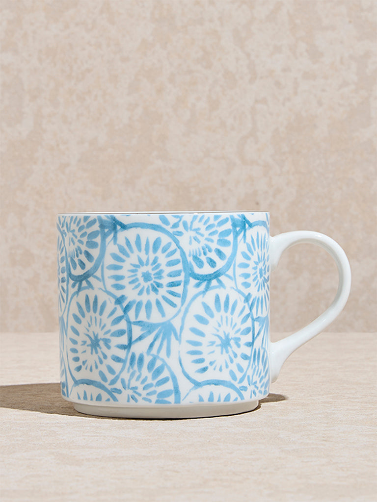 Buy Westside Home Blue Printed Mug from Westside