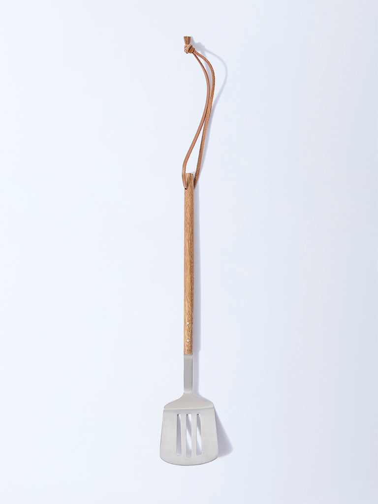 Buy Westside Home Silver Turner with Leather Handle from Westside