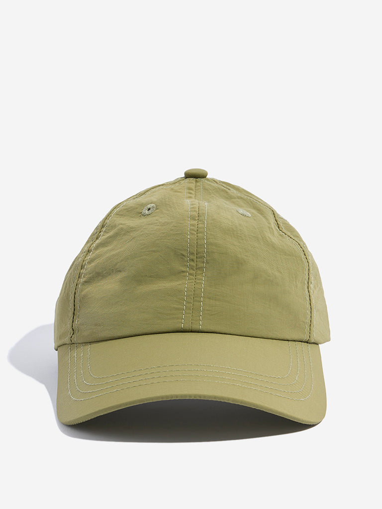 Buy Westside Accessories Olive Baseball Cap from Westside