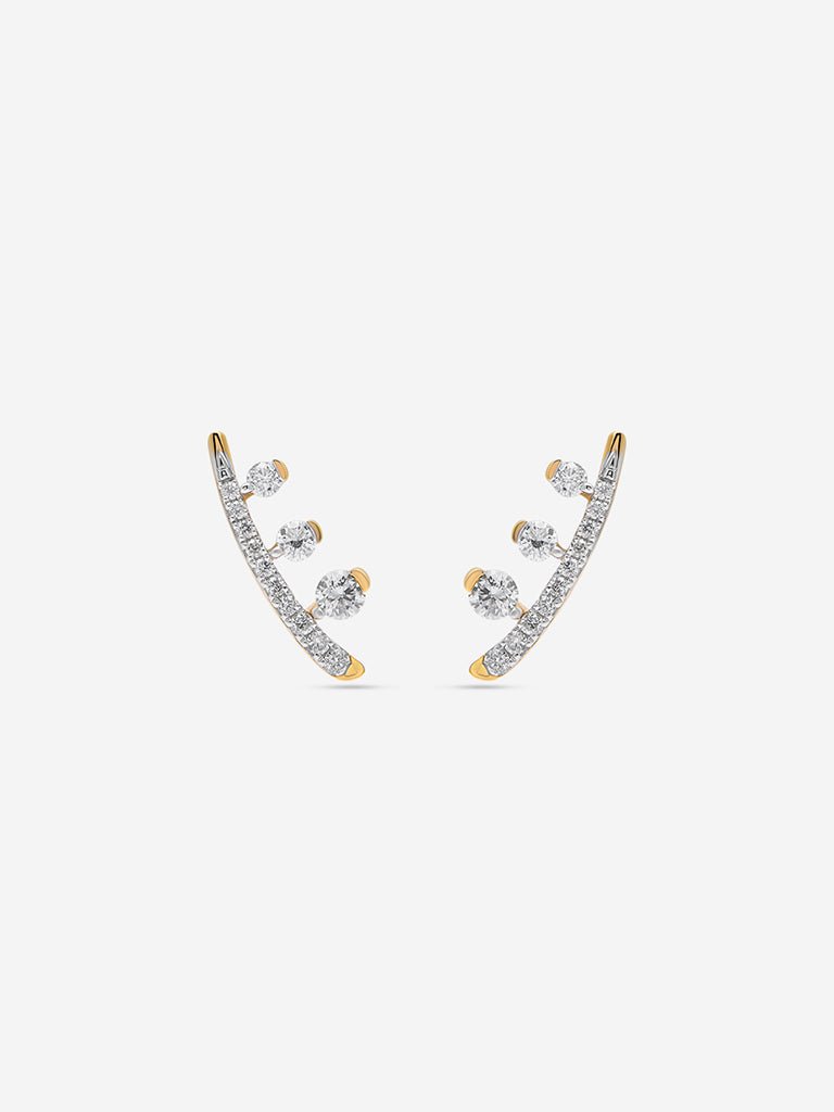 Buy Westside X Pome Arc Lab Diamond Linear Earcuff from Westside