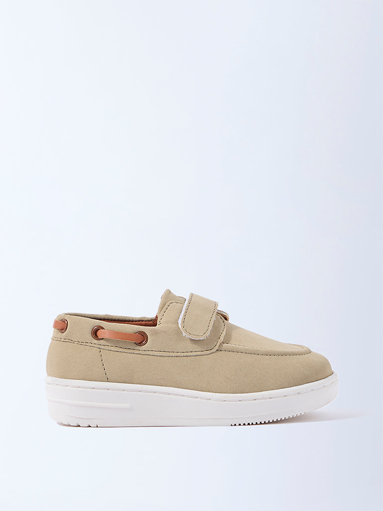 Buy Yellow Beige Velcro Strap Shoes from Westside