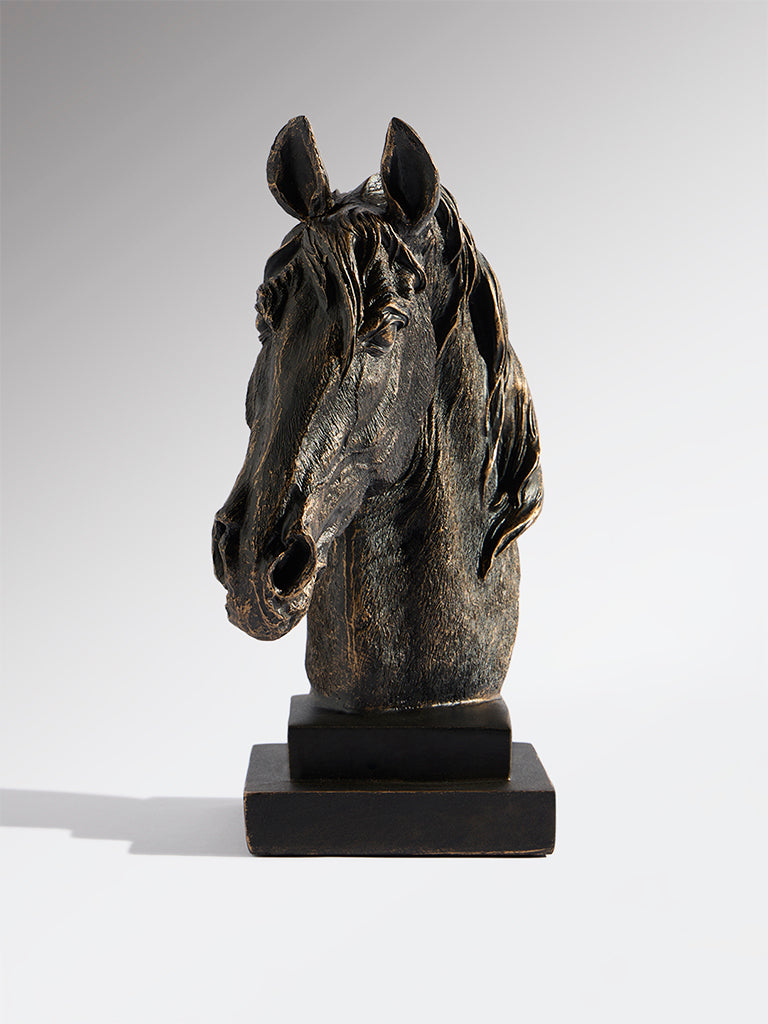 Buy Westside Home Bronze Horse Head Decorative Object from Westside