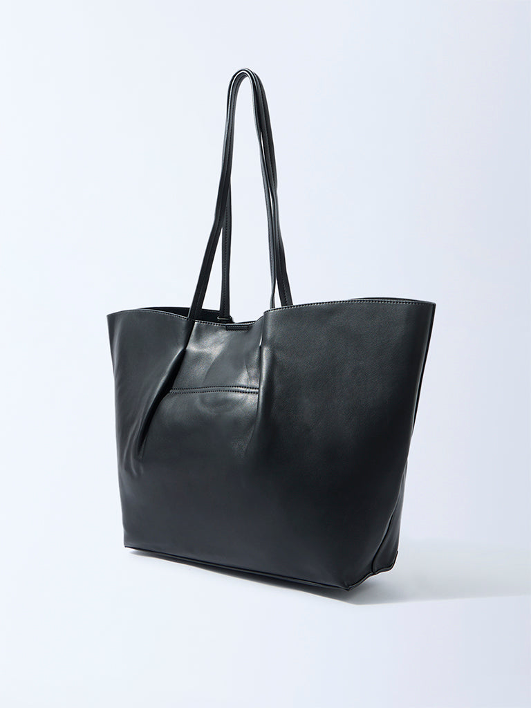 Buy Westside Black Tote Bag from Westside