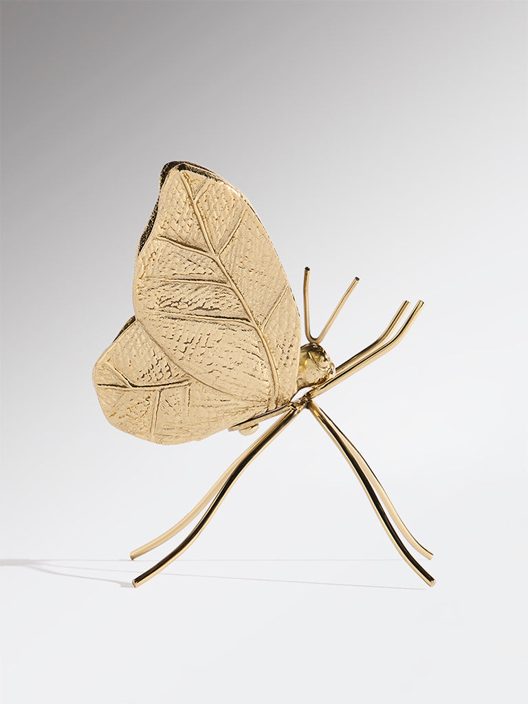 Buy Westside Home Gold Butterfly Sculpture from Westside