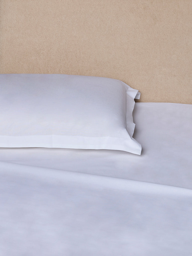 Buy Westside Home White Solid King Bed Sheet Set from Westside