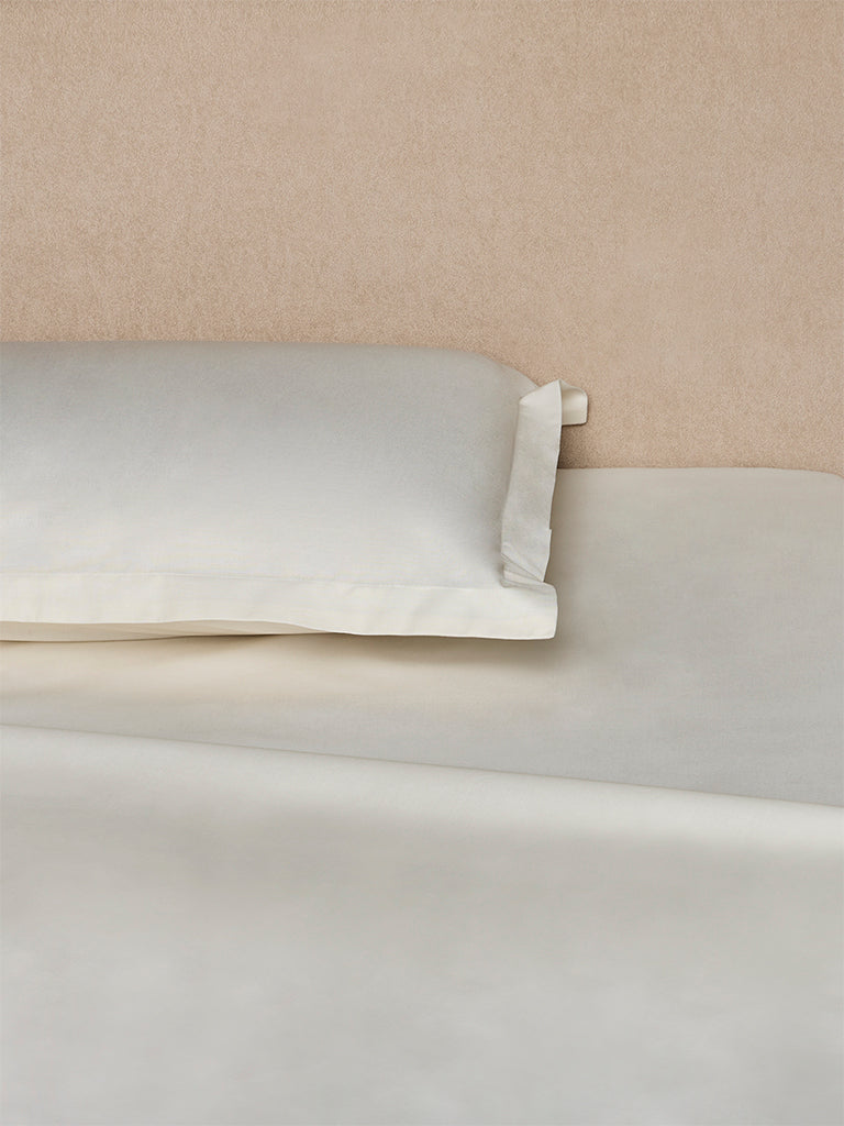 Buy Westside Home White Solid Queen Bed Sheet Set from Westside