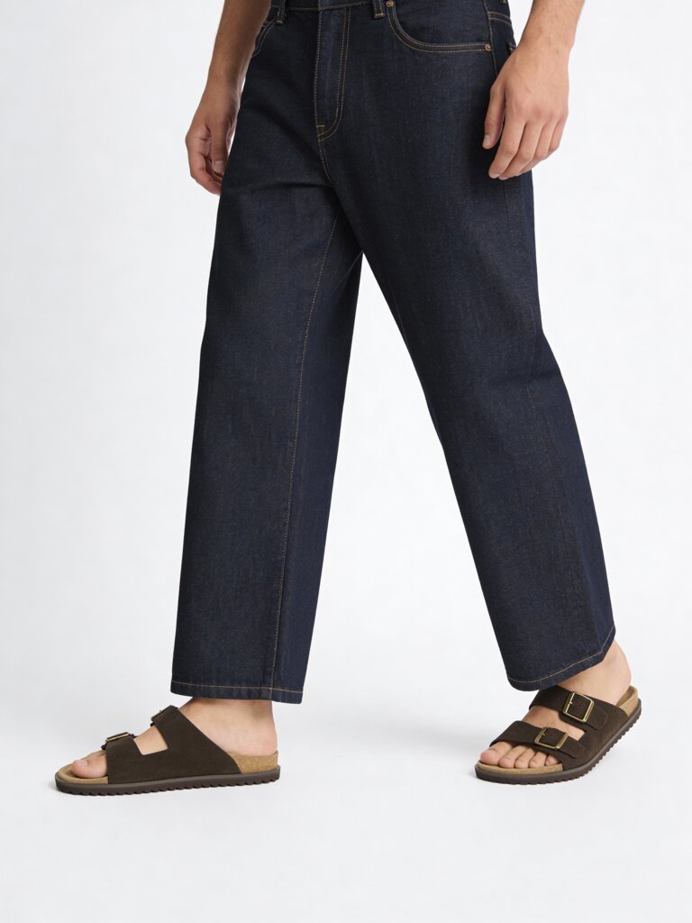 Buy SOLEPLAY Brown Metallic Buckle-Detailed Sandals from Westside