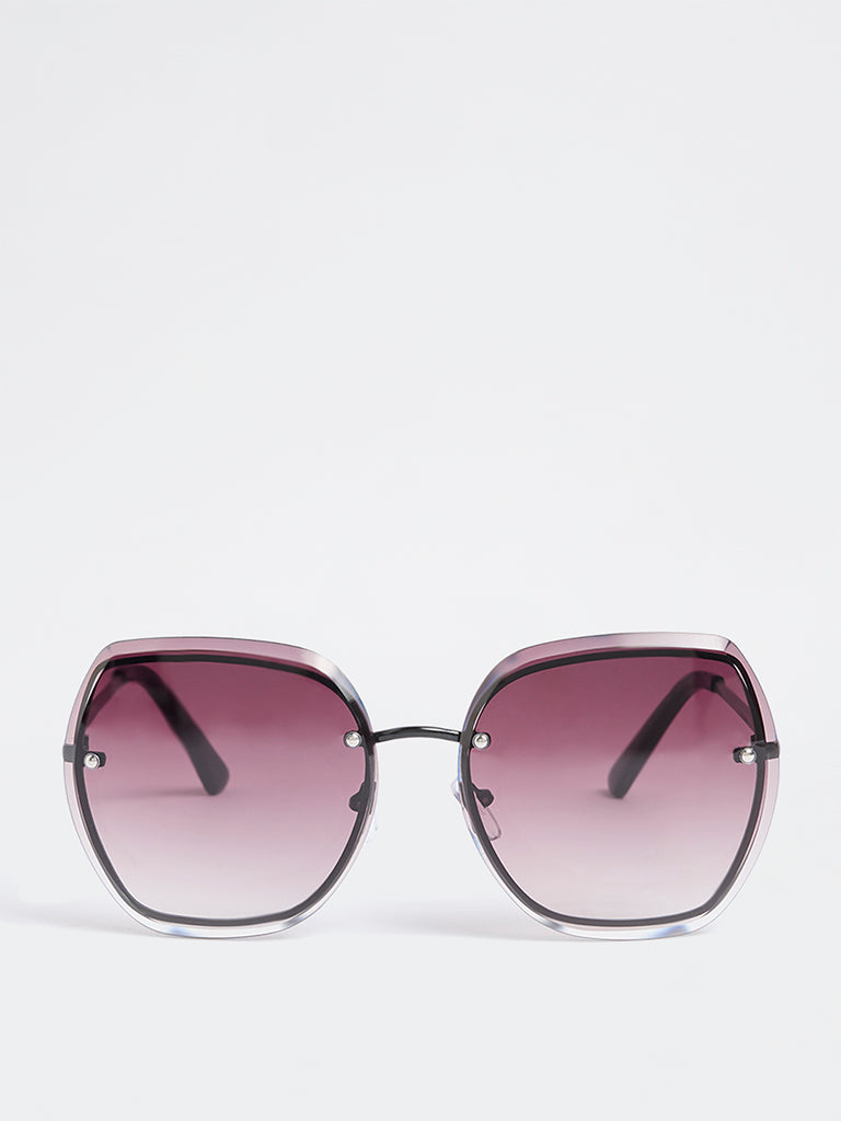 Buy Westside Accessories Black Metal Square-Frame Sunglasses - Comes ...