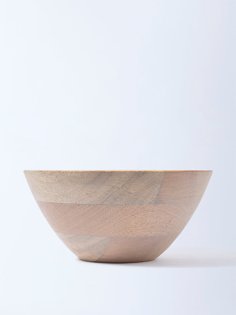 Buy Westside Home White Shell Detailed Enamel Bowl from Westside