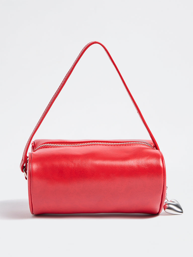 Buy Westside Red Heart Sling Bag from Westside